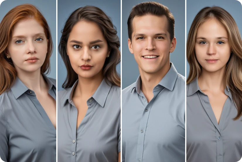 AI Headshot Generator gratis para perfiles profesionales - AI Ease