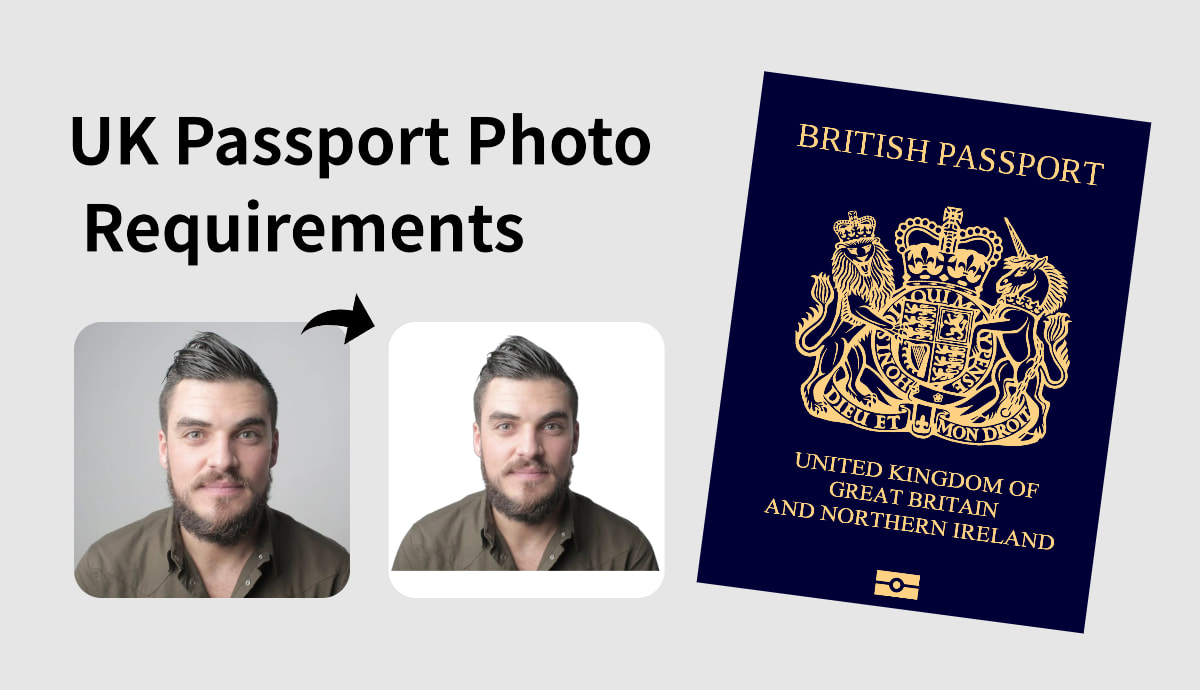 Requisitos de fotografia para passaporte do Reino Unido - AI Ease