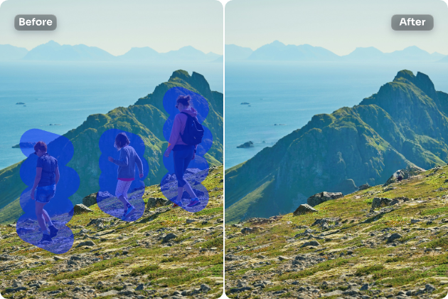 Remove People From Photos 100 Free With Ai Ai Ease