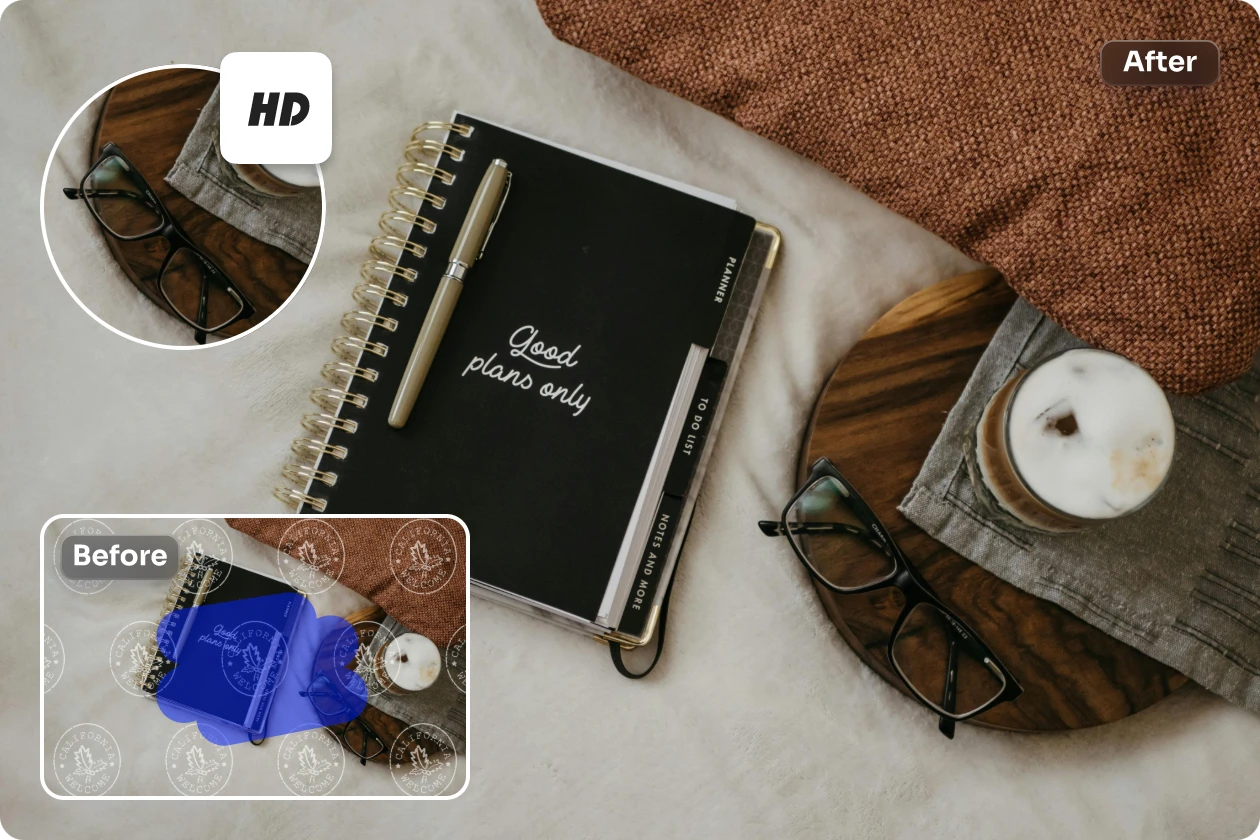 100% Free Logo Remover: Rimuovere logo da foto con AI - AI Ease