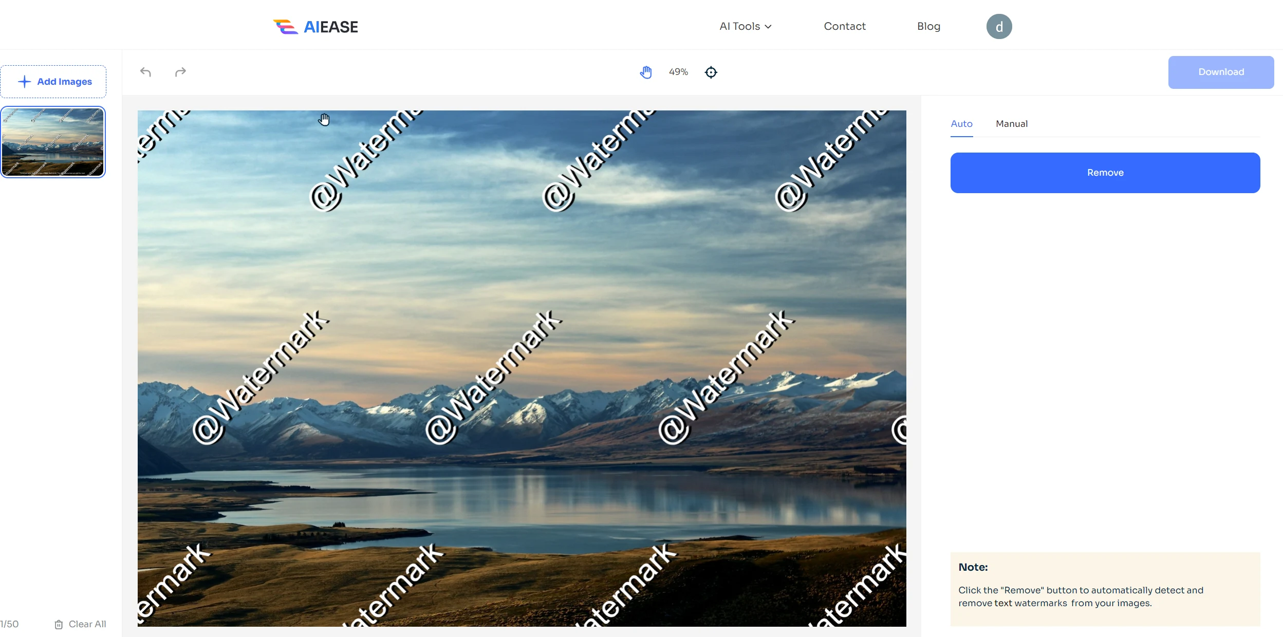 Best Online Watermark Remover Remove Watermarks in Seconds AI Ease