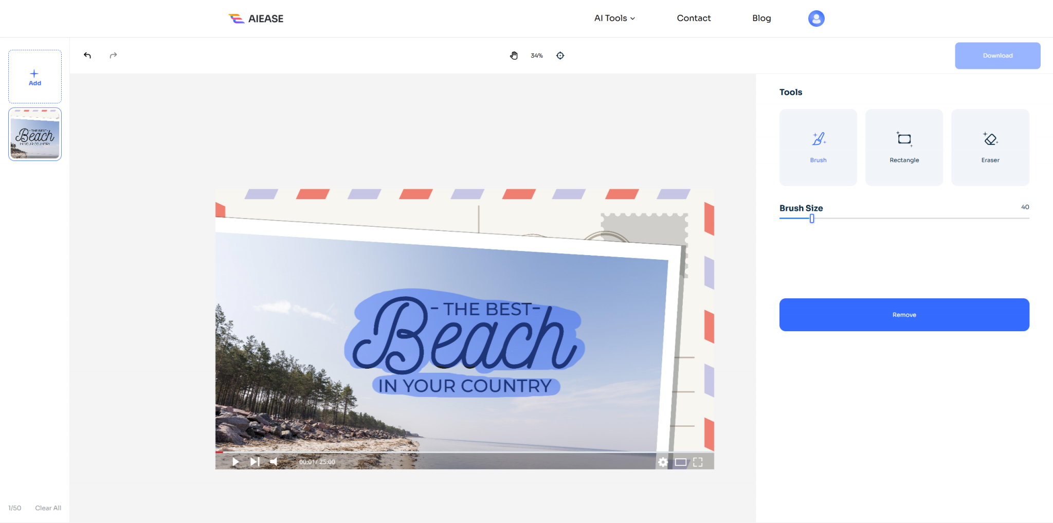 Remove Text from Images Instantly with Free AI Text Remover Tool - AI Ease