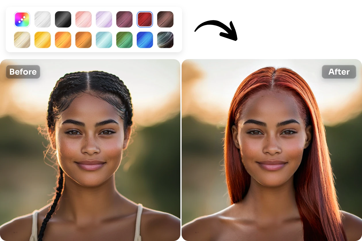 Free AI Hairstyle Changer: Change and Try on Hairstyles in Photos