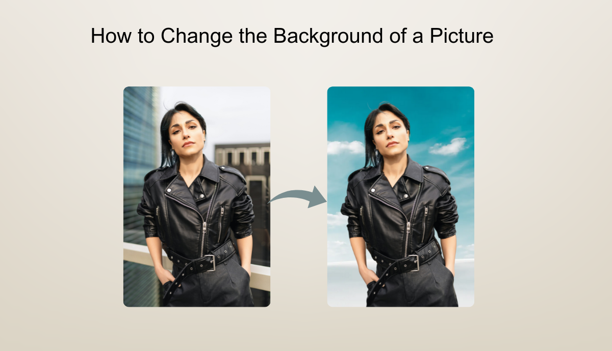 How to Change the Background of a Picture - AI Ease How to change the ...