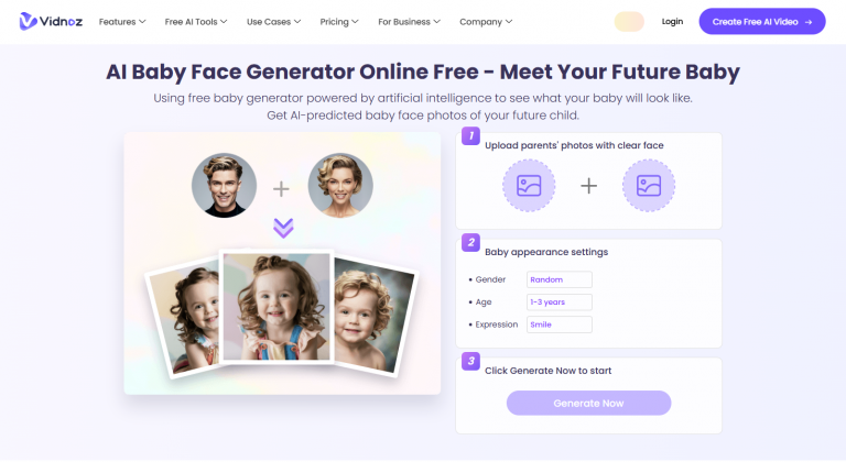 5 Best AI Baby Generators Online: Predict What Your Future Baby Will ...