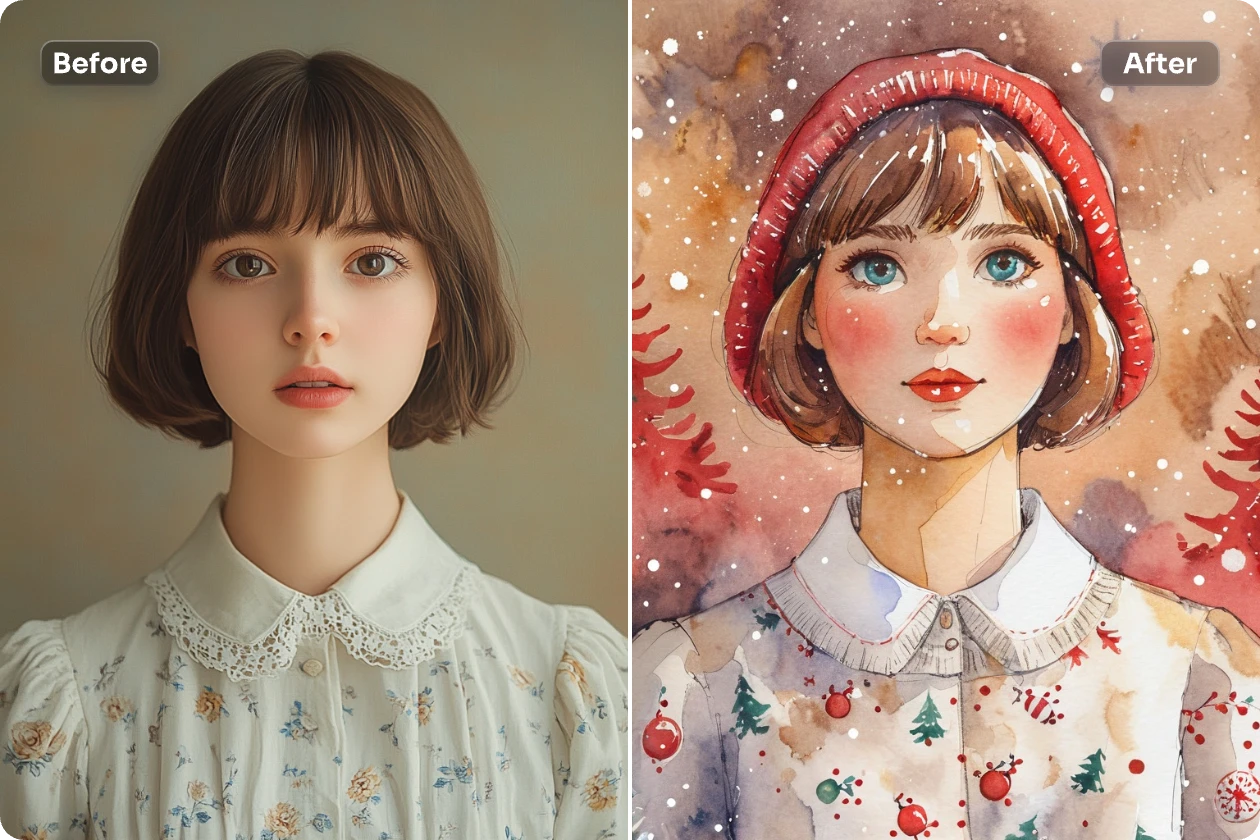 AI Christmas Filter Online Free for A Holiday Vibe - AI Ease