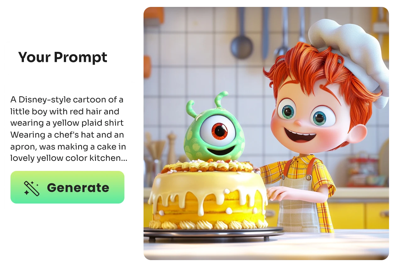 Free Disney Pixar AI Generator Online - AI Ease