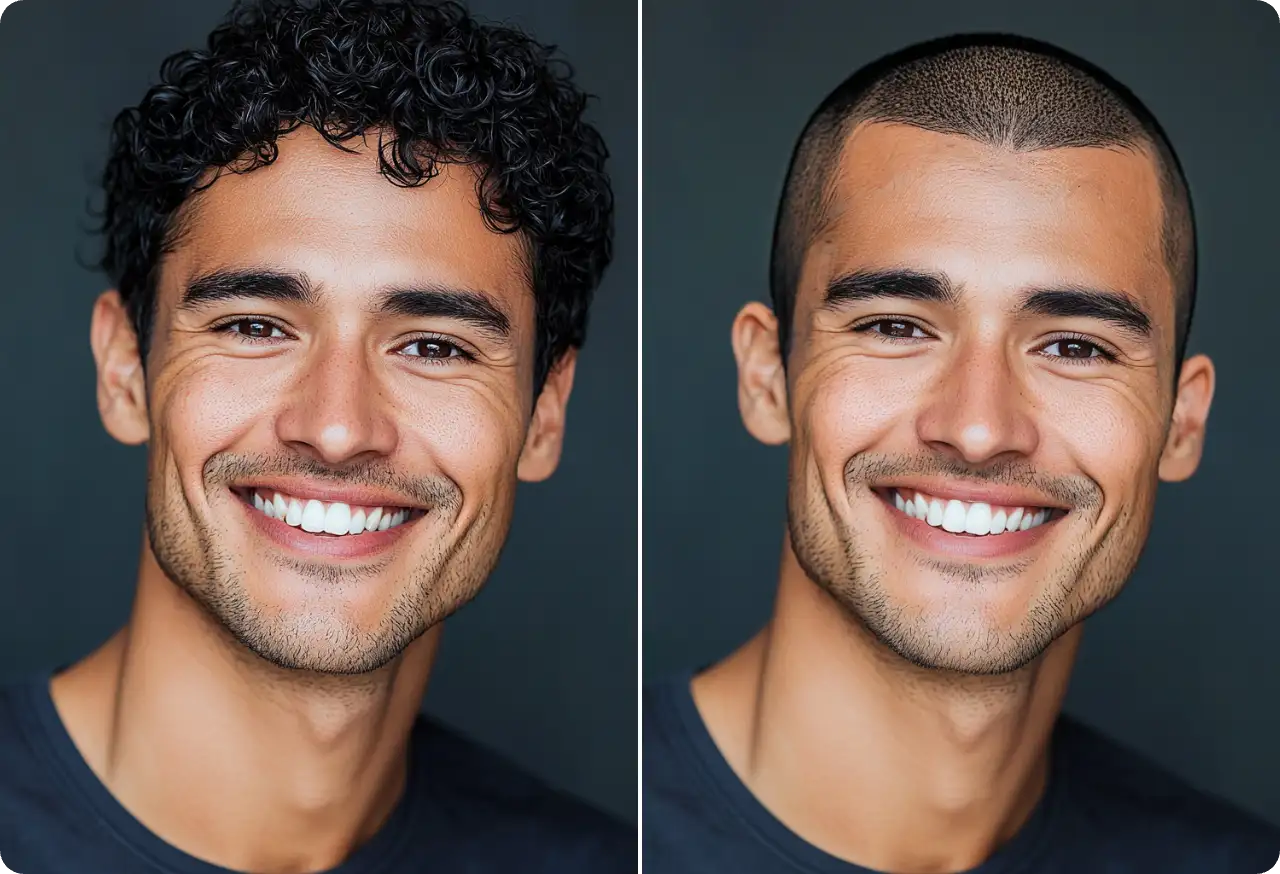 Buzz Cut Filter Online For Free AI Ease Buzz Cut Filter Online For Free AI Ease