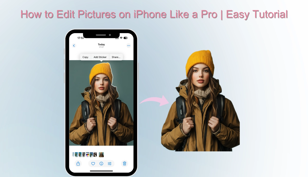 Wie man Bilder auf dem iPhone wie ein Profi bearbeitet | Einfaches ...
