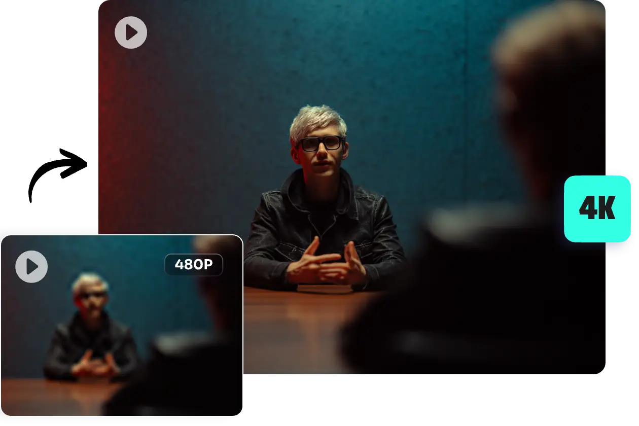 4K Video Converter: Upscale Video to 4K Online - AI Ease